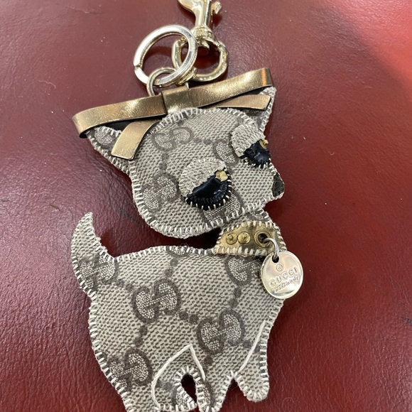 Gucci | Bags | Auth Gucci Gg Animals Handbag Charm Chihuahua | Poshmark